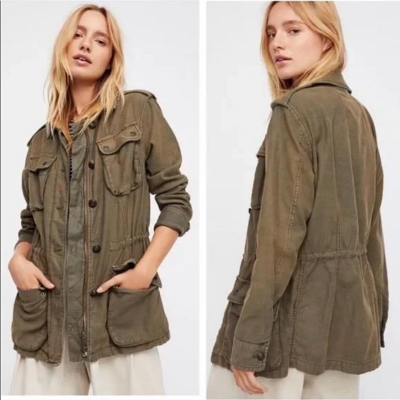 Free People | Jackets & Coats | Free People Not Your Brothers Surplus ...